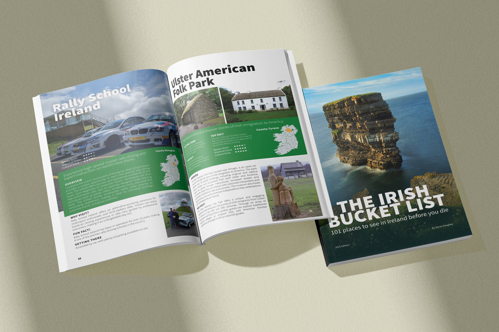 The Irish Bucket List: 101 Places to See in Ireland – IB4UD Shop