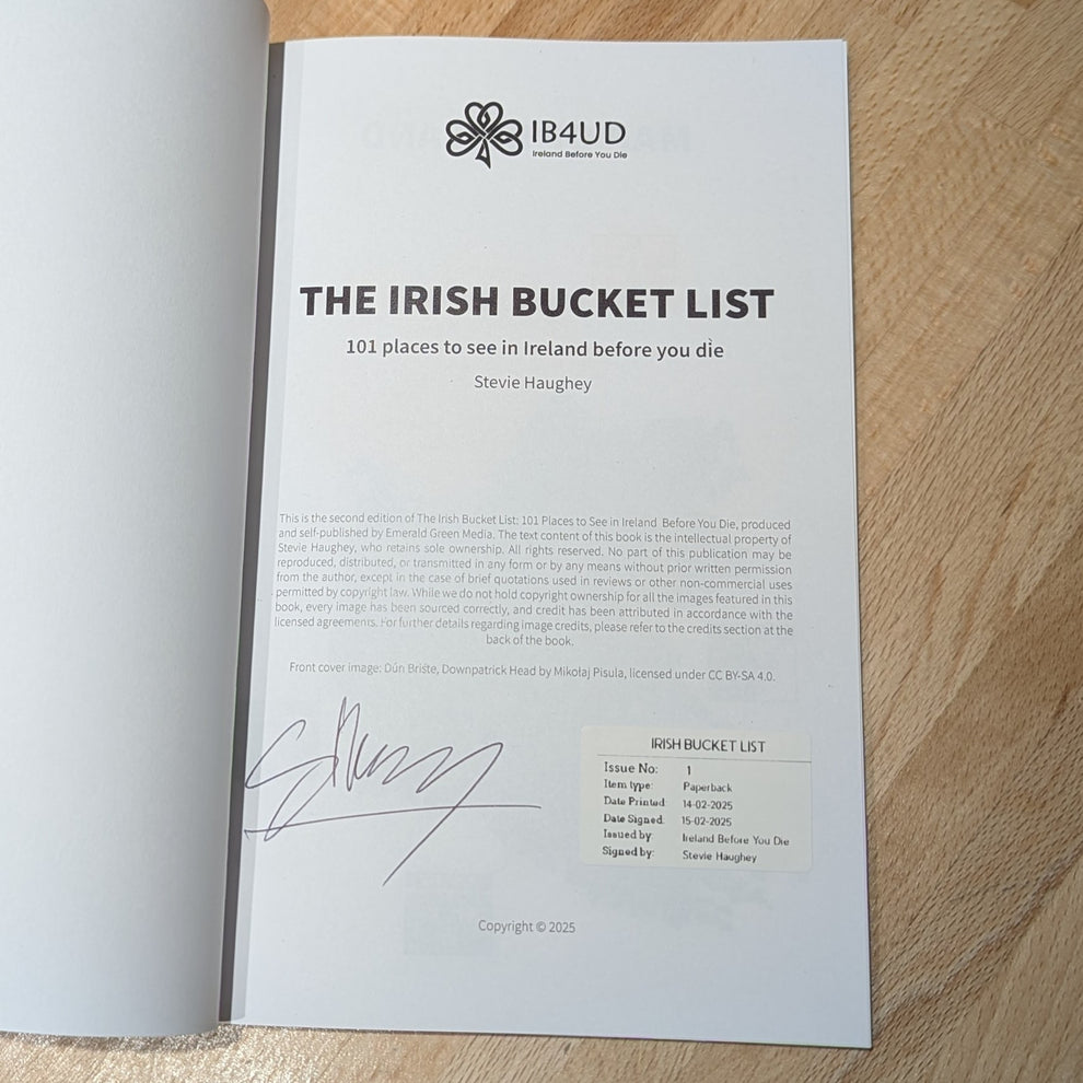 The Irish Bucket List: 101 Places to See in Ireland – IB4UD Shop